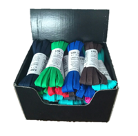 Boite de 36 lacets plat mode 120 cm | Famaco Paris